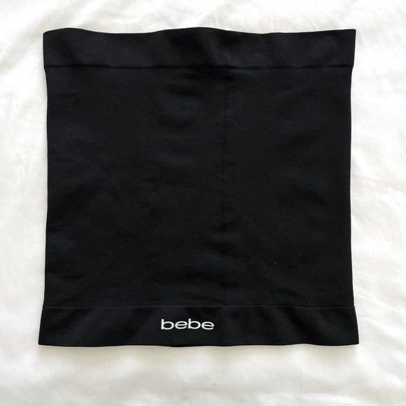 bebe | Tops | Y2k Black Bebe Tube Top | Poshmark